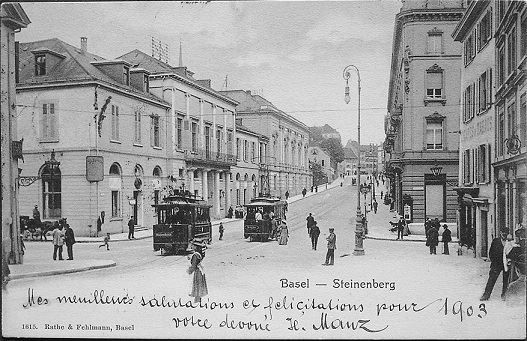 BASEL Steinenberg, Strassenbahn, Tram (Gebraucht) in Jona für CHF 24.9 – mit Lieferung auf ...