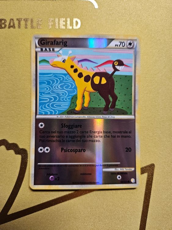 HeartGold SoulSilver - Girafarig | Kaufen auf Ricardo