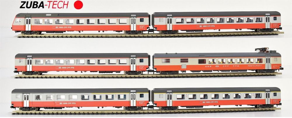 Minitrix 6x Personenwagen EW III SBB N (Gebraucht) in St. Gallen für CHF 120 – mit Lieferung auf ...
