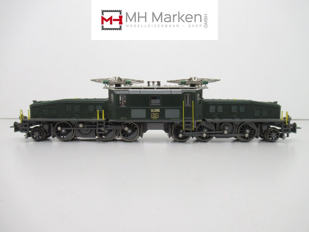 Märklin 3556 E-Lok Be 6/8III "Krokodil" SBB AC WS Digital H0 (Gebraucht ...