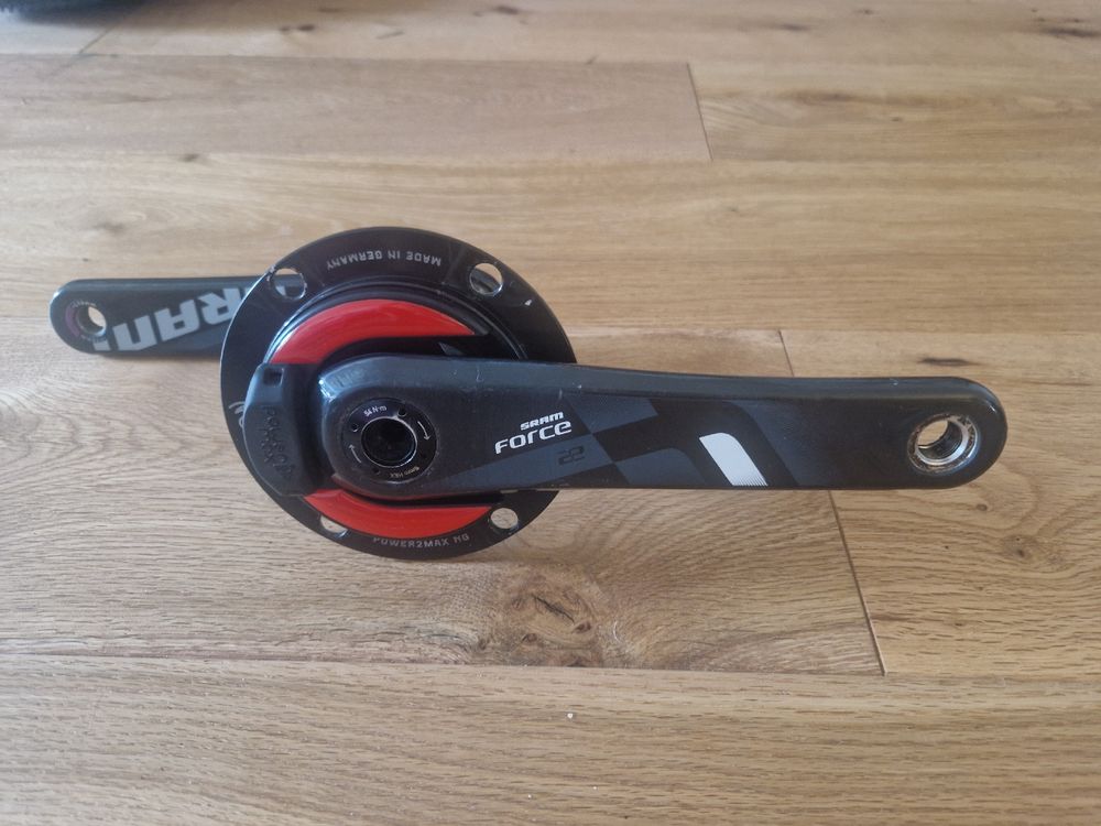 Pédalier SRAM Force 22 170mm avec Power2max NG 110bcd (Gebraucht) in ...