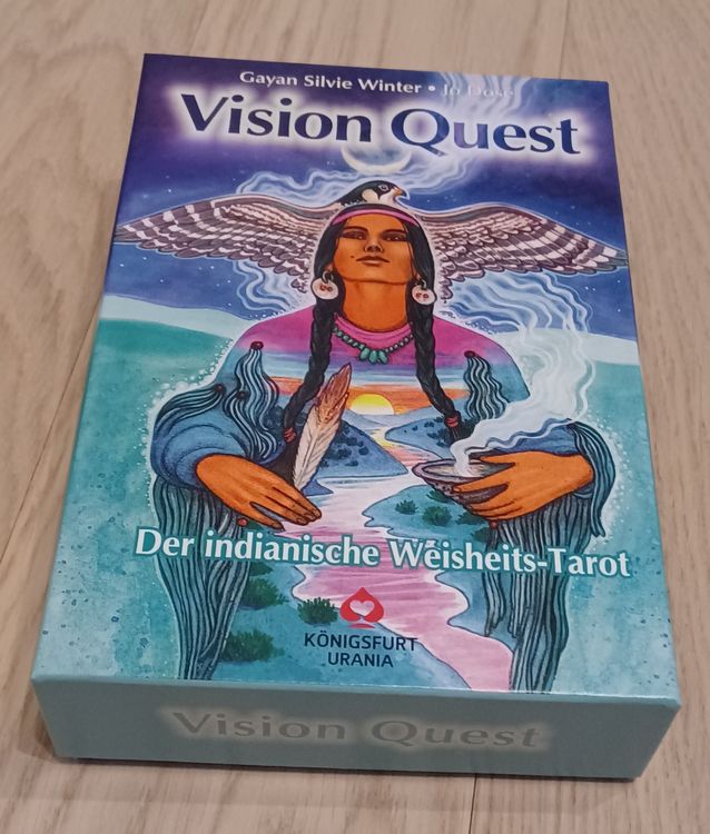 Vision Quest Der indianische Weisheits-Tarot Handbuch/Karten (Neu ...
