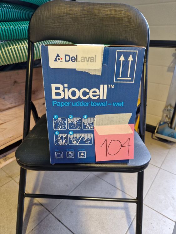 Vom Konkursamt Oberwallis: DeLaval Biocell Paper udder towel (Gebraucht ...