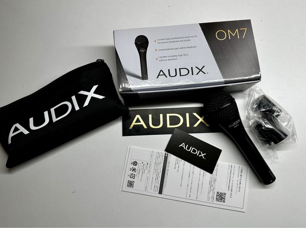 Audix OM7 professional microphone NP217 | Kaufen auf Ricardo