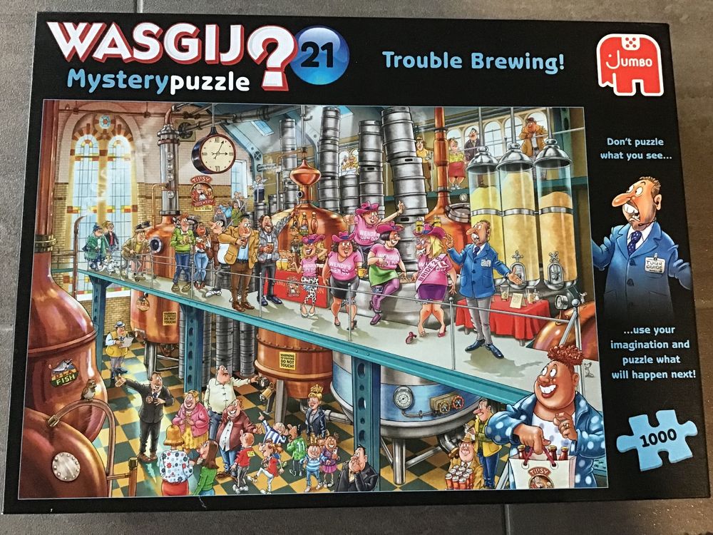 Wasgij Puzzle Mysterypuzzle Nr. 21 (Gebraucht) in Waltenschwil für CHF ...
