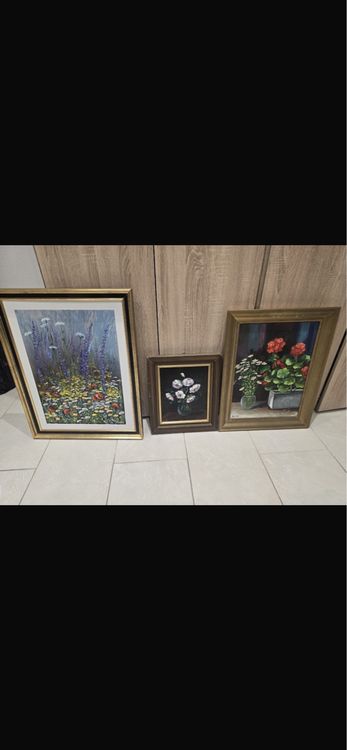 Lot de 3 tableaux du peintre Jaques Fuchs (D'occasion) à Val-d'Illiez ...