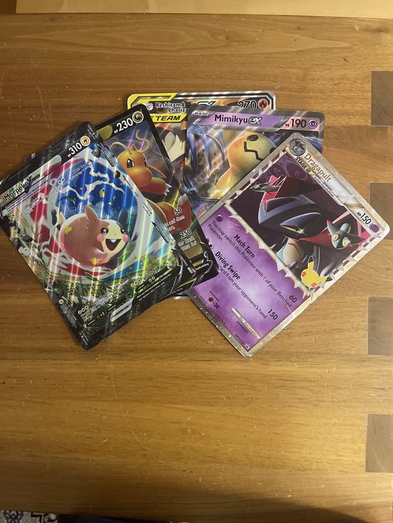 Big Pokemon Cards - GX, EX ,dragapult | Kaufen auf Ricardo