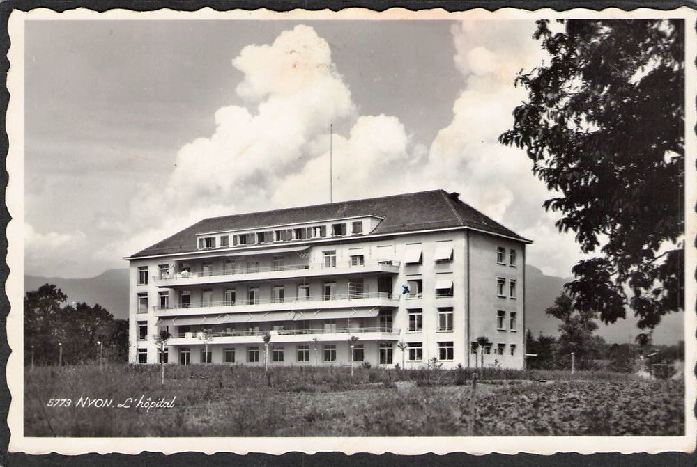 Nyon,L'hôpital , 1956 (Gebraucht) in Reichenburg für CHF 5 – mit ...