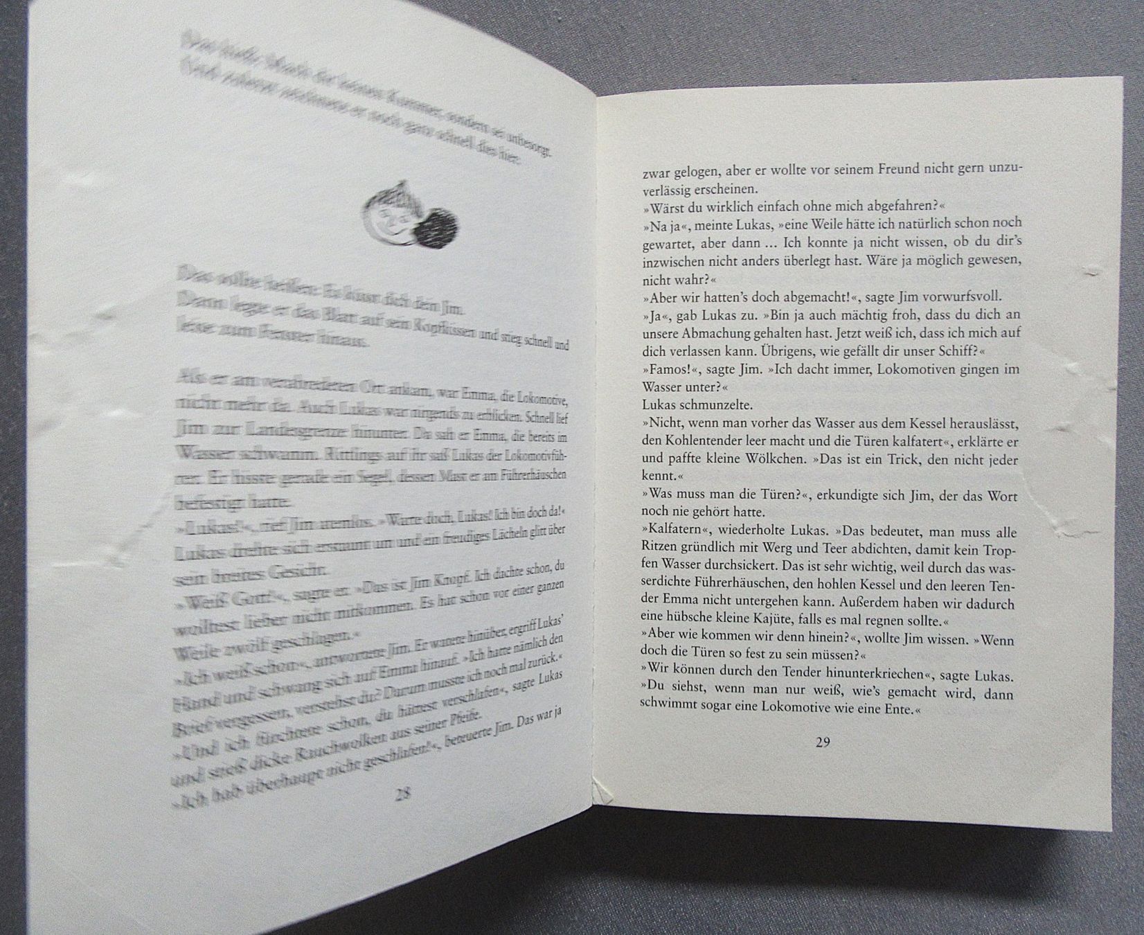 Jim Knopf und Lukas der Lokomotivführer - von Michael Ende (Gebraucht ...