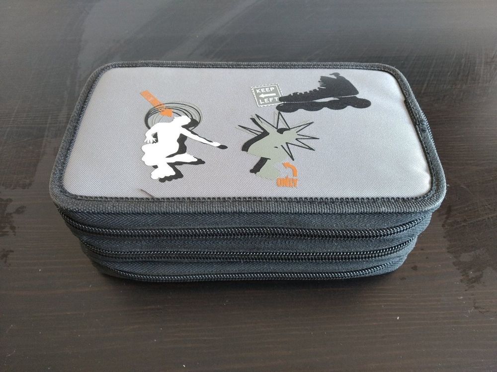Schul Etui 3-Faches mit Inhalt | Kaufen auf Ricardo
