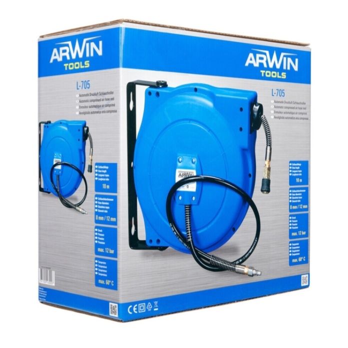 Automatischer Druckluft Schlauchaufroller - Arwin L-705 | Kaufen auf ...