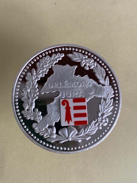 JURA - Silber 999 - 1 UNZE/ONCE - Polierte Platte | Kaufen auf Ricardo