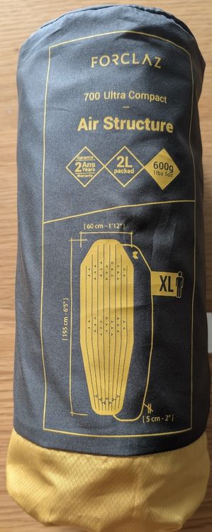 Matelas de camping Forclaz 700 XL - Ultraléger et compact (Neuf (Voir ...