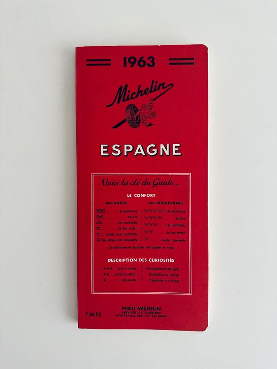 1963 Guide Rouge Michelin-ESPAGNE | Kaufen auf Ricardo