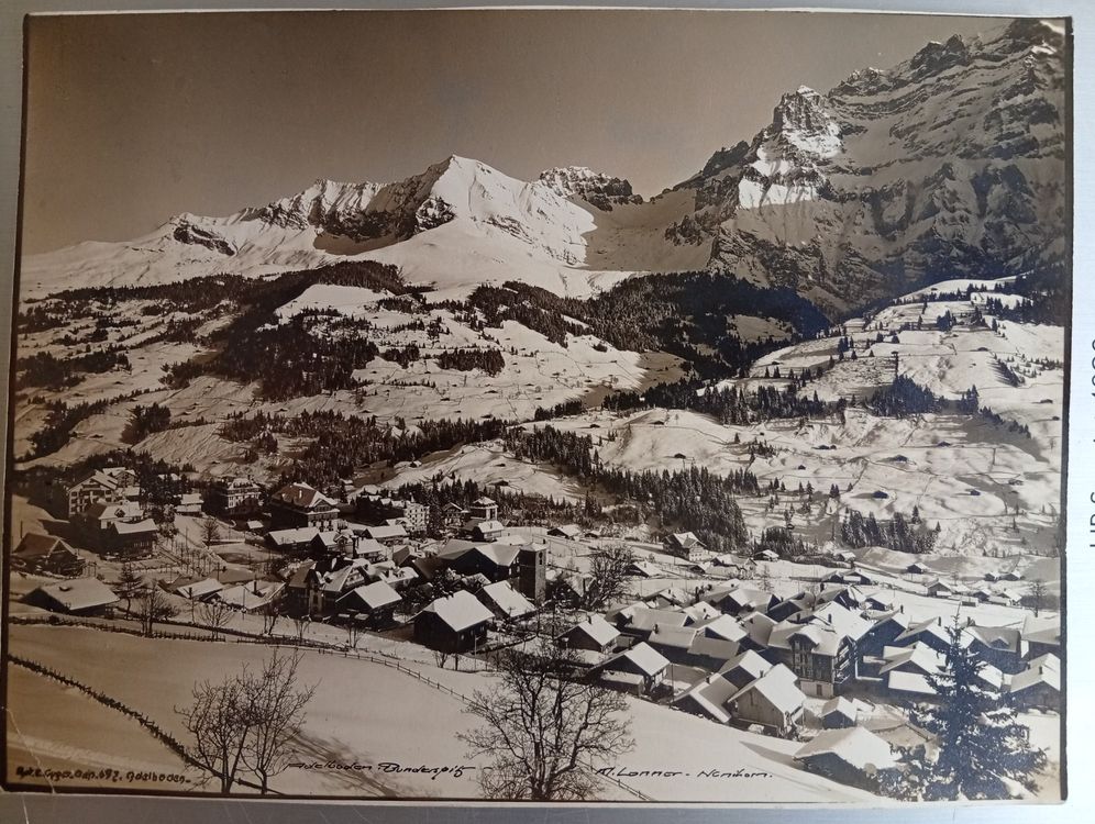 Ancienne Photo Foto Emanuel Gyger Adelboden | Kaufen auf Ricardo