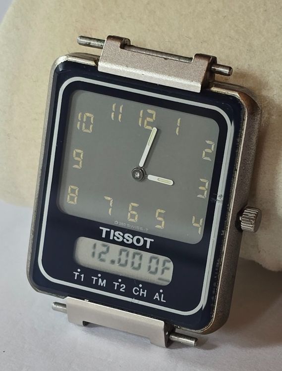 Tissot TwoTimer Armbanduhr schön RARITÄT - NEUE Batterie | Kaufen auf ...