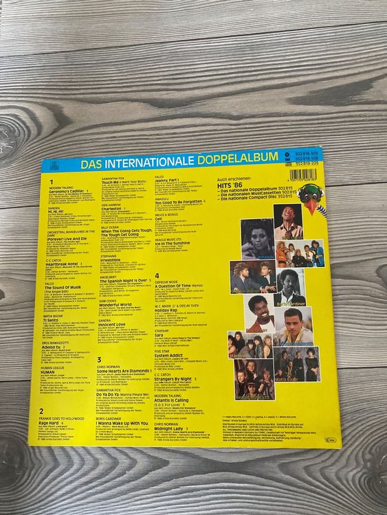 Schallplatte Hits 86 Doppelalbum LP (Gebraucht) in Fürigen für CHF 0.2 ...