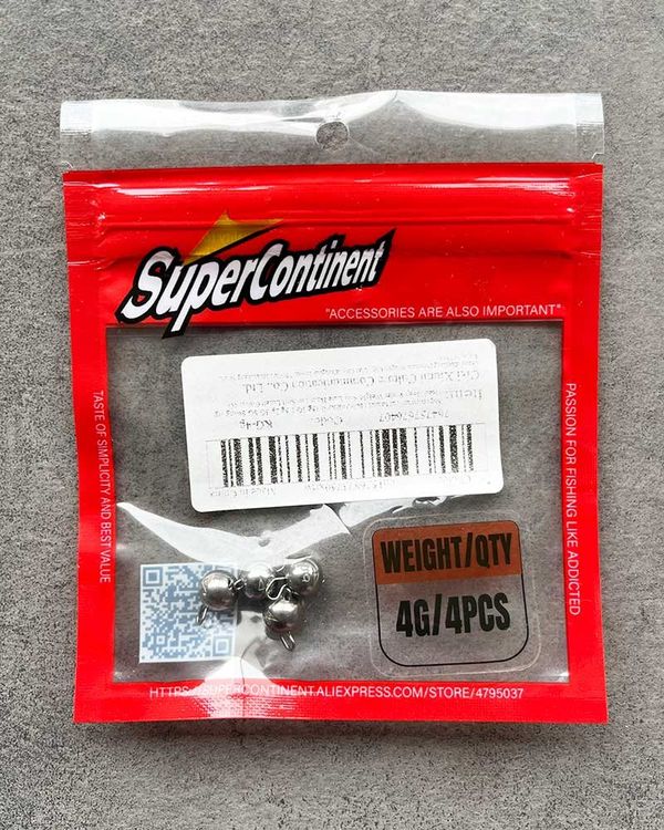 Tungsten Bottom Flexi Jig Cheburashka 4g (Verpackung 4 Stk.) (Neu und ...