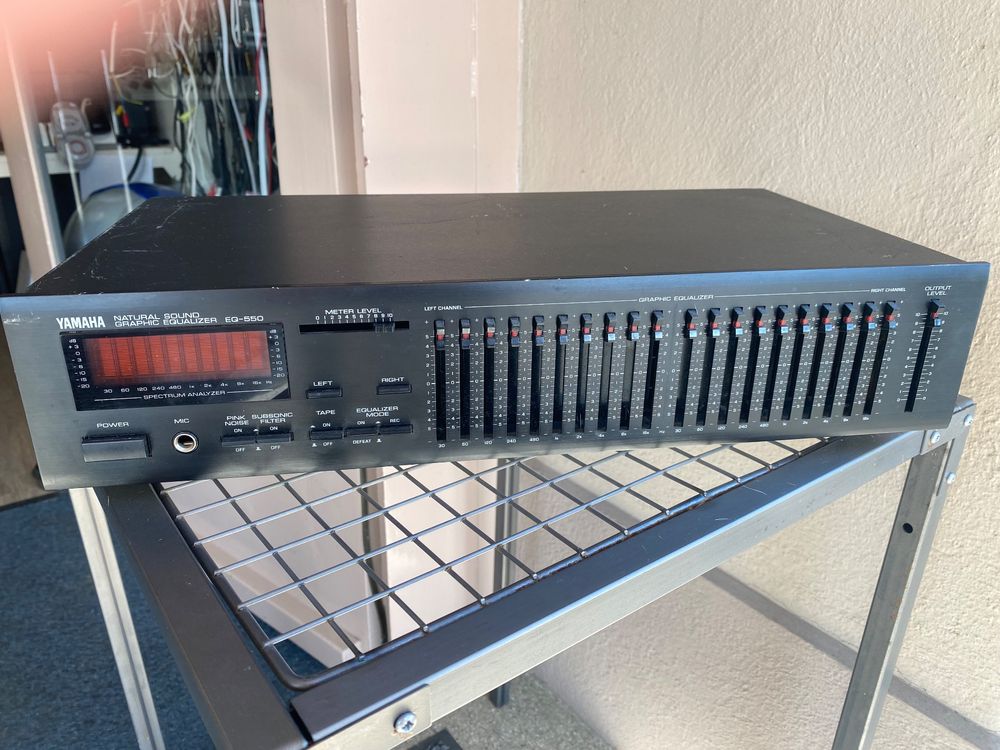 Yamaha EQ-550 Graphic Equalizer, Vintage HiFi | Kaufen auf Ricardo