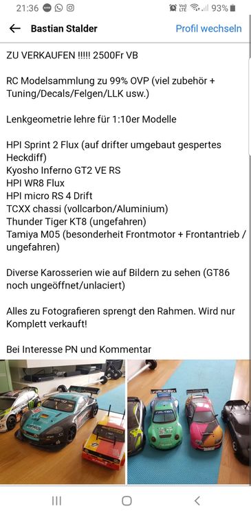 Modelauto Sammlung zu Verkaufen | Kaufen auf Ricardo