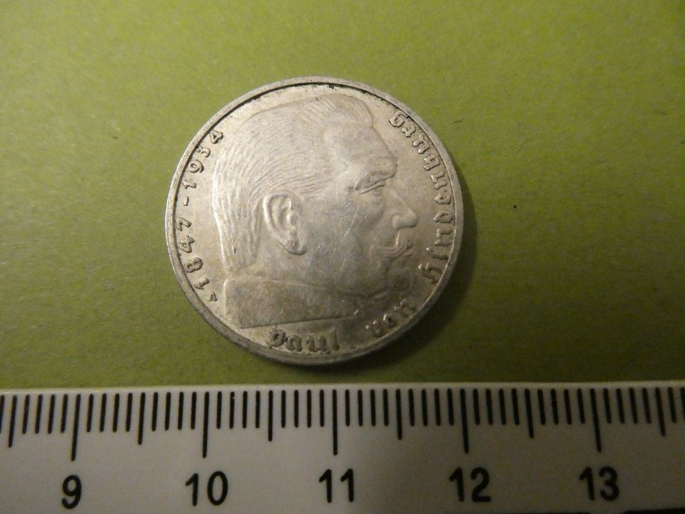 Dt. Reich 1937 A, 2 Reichsmark - Silber | Kaufen auf Ricardo