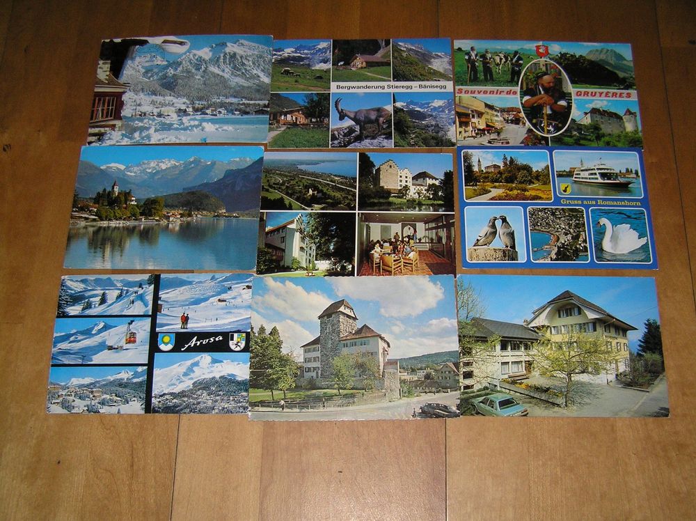 50 Restkarten (Gebraucht) in Lumbrein für CHF 2 – mit Lieferung auf Ricardo kaufen