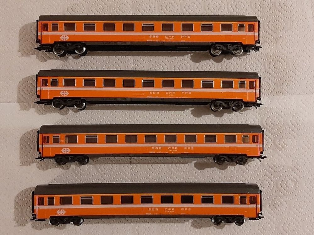 Märklin 4267 Personenwagen SBB Eurofima (4x) (Gebraucht) in Dietlikon ...