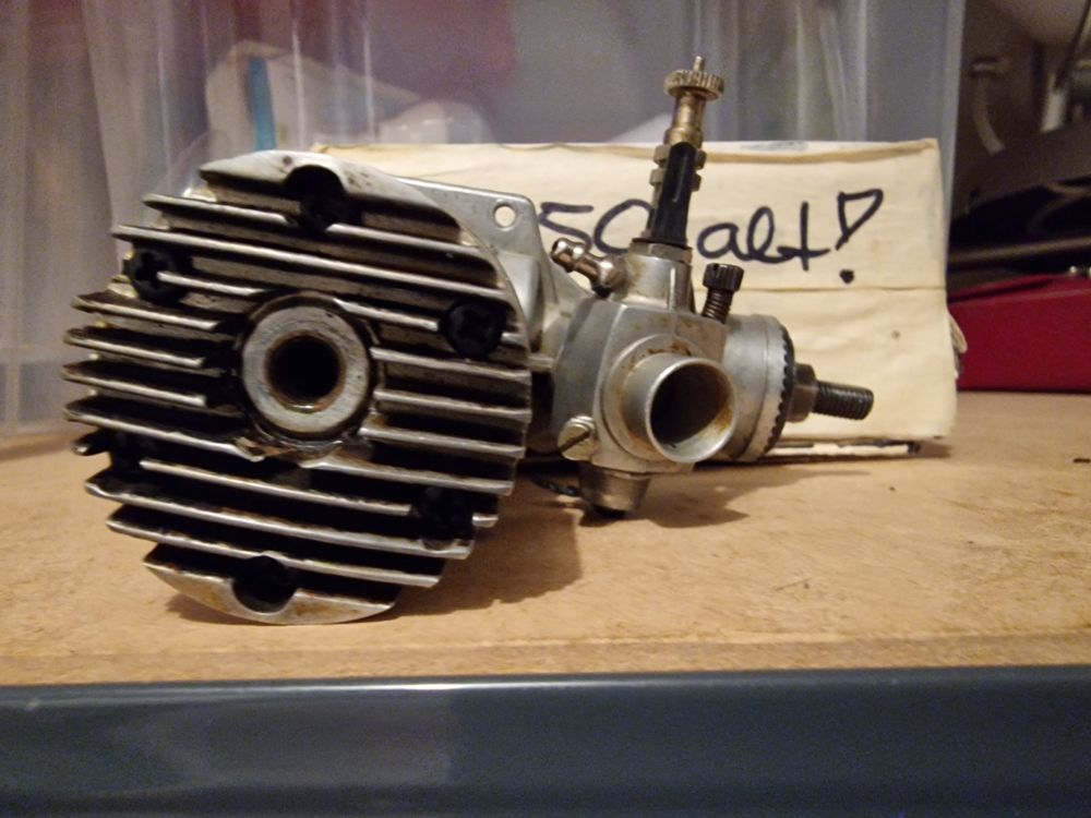 OS MAX50 -8 ccm Oldtimer/Sammlermotor (Defekt) in Basel für CHF 24 – mit Lieferung auf Ricardo ...