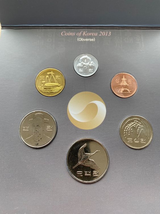 Coins of Korea 2013 - Set der Bank of Korea (Gebraucht) in für CHF 10.5 ...