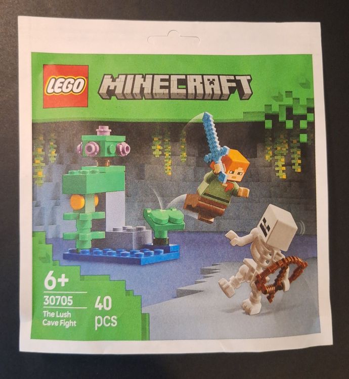 LEGO® Minecraft™ - The Lush Cave Fight 30705 (Neu und originalverpackt ...