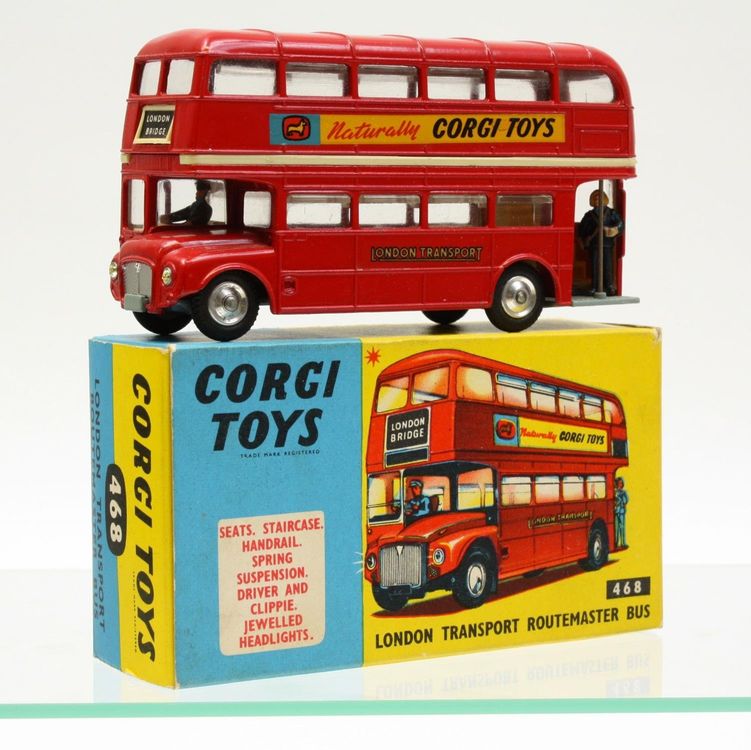 Corgi Toys - Original 468 London Transport Bus OVP - TOP!!! | Kaufen ...