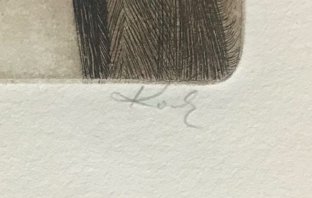 Pablo Picasso Bildnis Radierung Unleserlich Signiert (Gebraucht) in Root für CHF 30 – mit ...