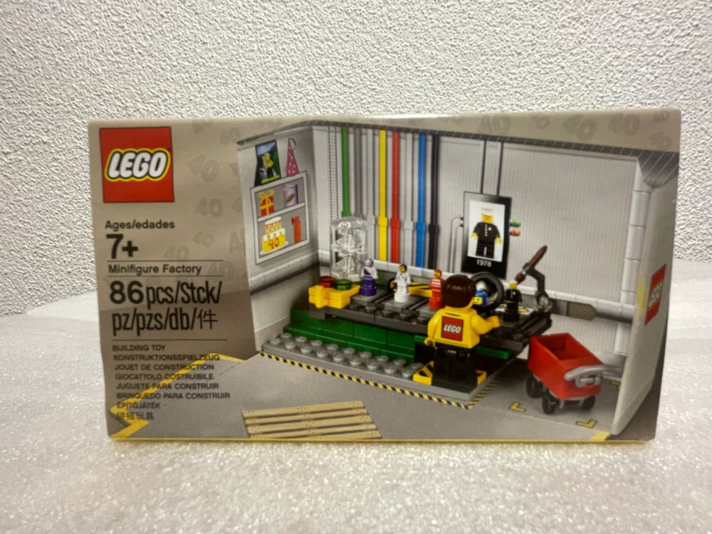 LEGO Minifigurenfabrik 40 Jahre Jubiläum Set NEU&OVP | Kaufen auf Ricardo
