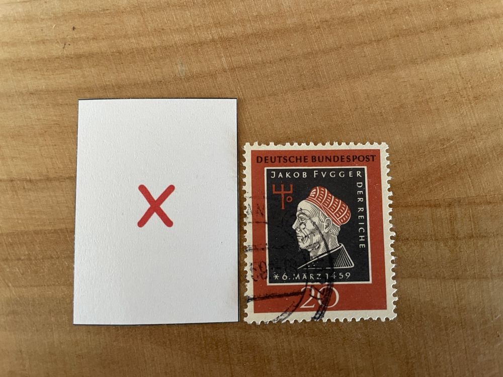 Briefmarke von Deutschland / Jakob Fugger (Gebraucht) in Rümlang für ...