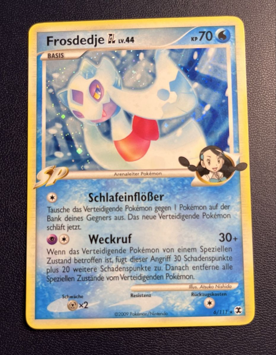 💥PokemonKarte Holo Frosdedje GL Level 44 - Seltene Karte!💥 (Neuf (Voir ...
