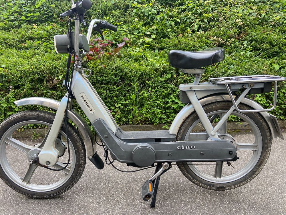 Mofa Piaggio Ciao grau/perlmut 7P35 01 Mono (Gebraucht) in Weiach für CHF 850 – nur Abholung auf ...