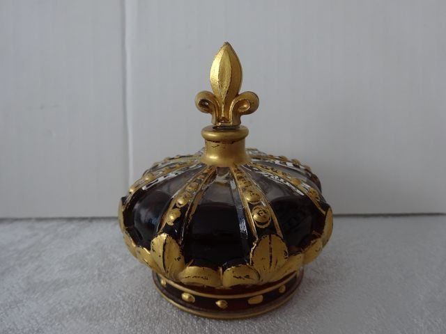 M. GUERLAIN PARFUM FLACON COURONNE DORE *ROI LE VEULT* 1937 (Gebraucht ...