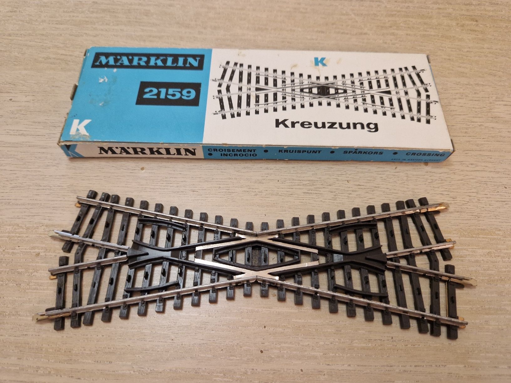 Märklin 2159 Kreuzung K H0 (Neu und originalverpackt) in St-Aubin ...