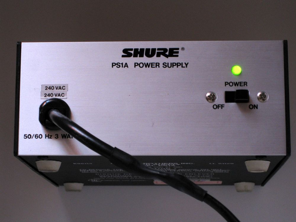 Shure PS1A Power Supply (Gebraucht) in Derendingen für CHF 2 – mit ...