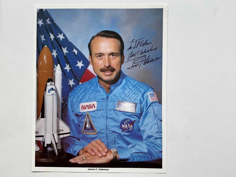 Weltraum OU James Adamson NASA OriginalPorträt 8*10signiert | Kaufen ...