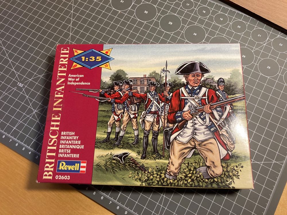 Britische Infanterie von Revell (Neu und originalverpackt) in Münchenstein für CHF 6 – mit ...