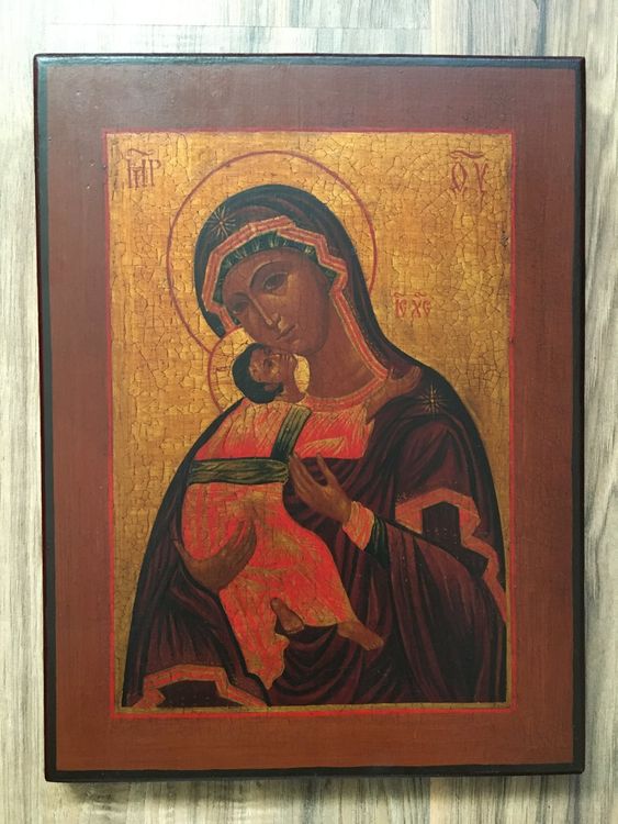 Antike Holz - Ikone Mutter Gottes 35 x 26 cm (Gebraucht) in für CHF 12 ...