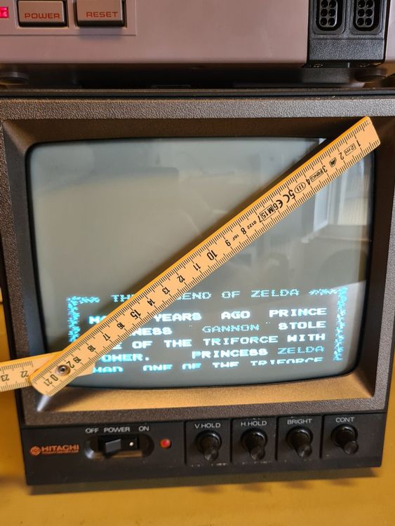Monitor Hitachi CRT for Retro Computer (Apple II, C64, etc) (Gebraucht ...
