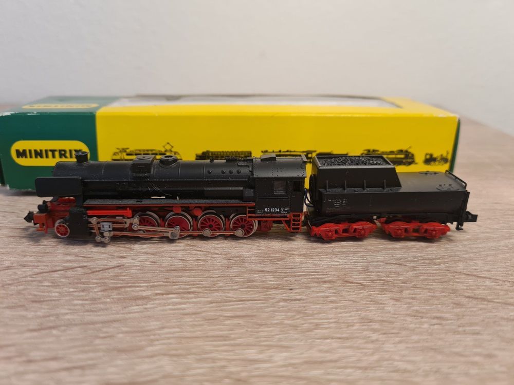 Minitrix 2051 Dampflok 52 1234 N (Gebraucht) in St-Aubin-Sauges für CHF ...