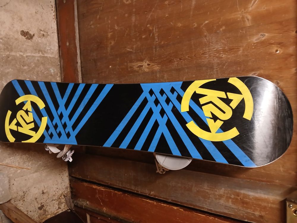K2 Mini Turbo Snowboard 110cm mit Bindung (Gebraucht) in Buchackern für ...