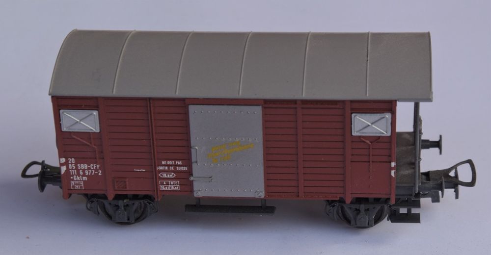 SBB brauner Güterwagen Gklm von Liliput (D'occasion) à Elgg pour CHF 18 ...