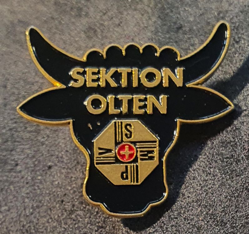 S984 - Pin Ochse Sektion Olten VSMP Nr. 291 (Gebraucht) in Reinach BL ...