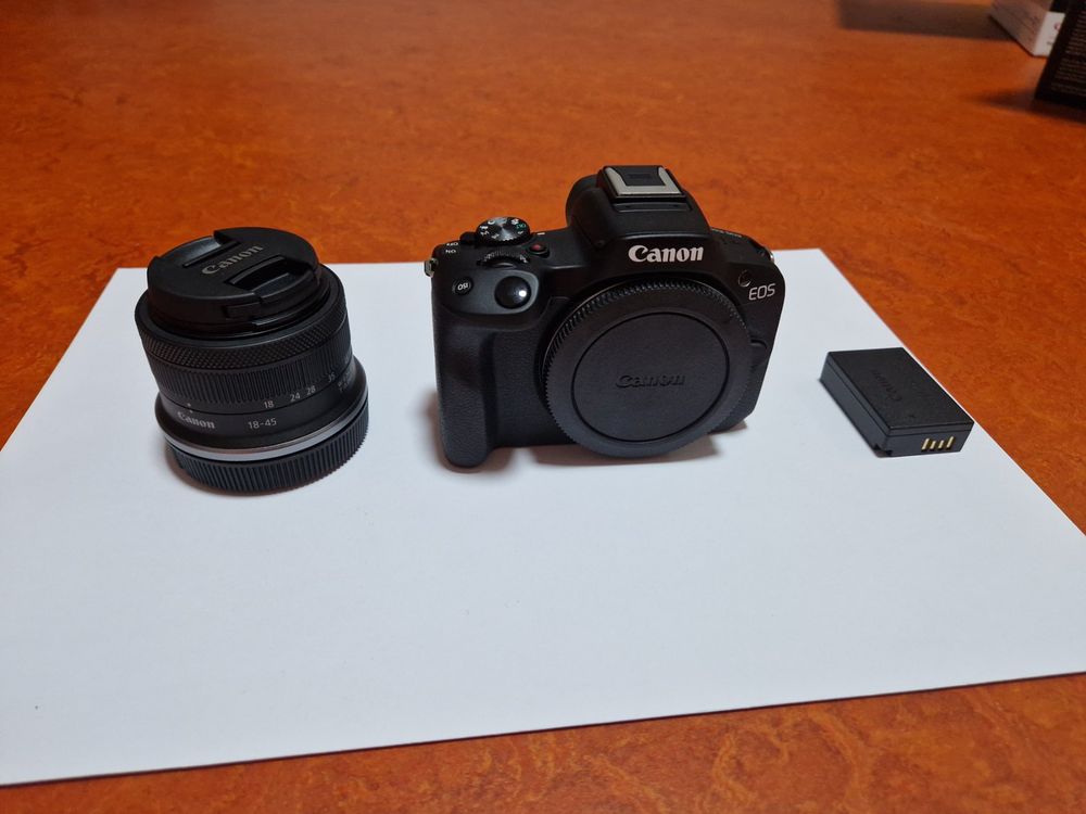 Canon EOS R50 + RF-S 18-45mm F/4.5-6.3 IS STM Creator Kit | Acheter sur ...