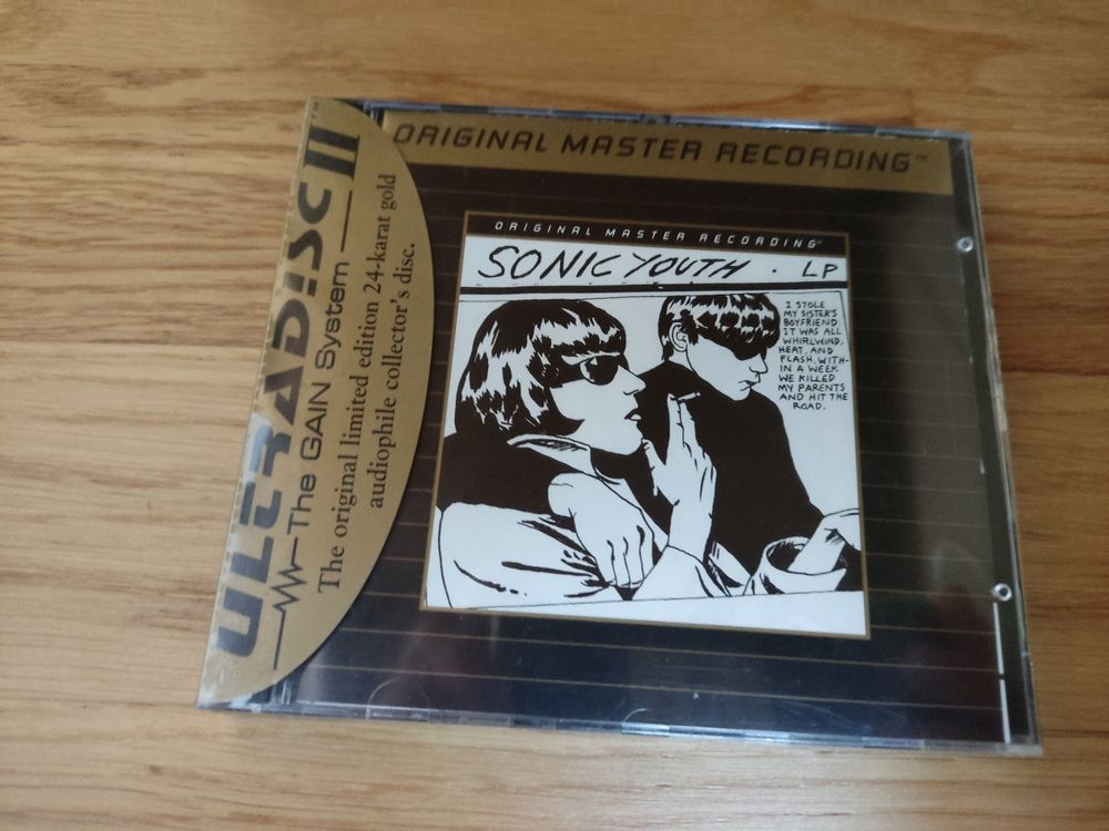 Sonic Youth "Goo" MFSL 24K Gold CD Neu (Neu und originalverpackt) in ...