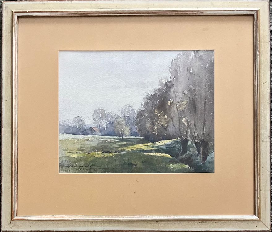 40.er Jahre Landschaft Gemälde, Unl. Sig. (Gebraucht) in Root für CHF 19 – mit Lieferung auf ...